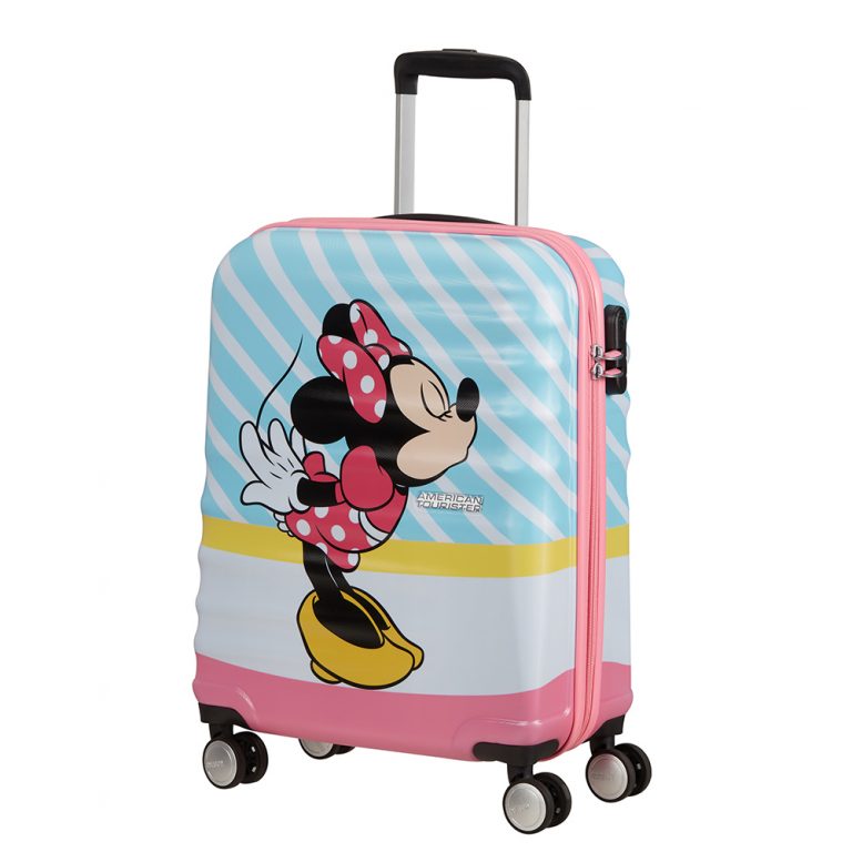 AMERICAN TOURISTER WAVEBREAKER DISNEY Spinner (4 wheels) 55cm | Costas Theodorou Ltd